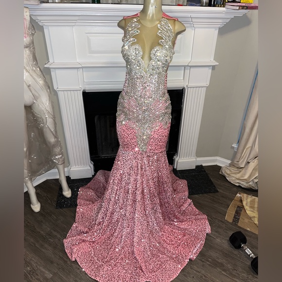 Dresses | Pink Custom Prom Dress | Poshmark
